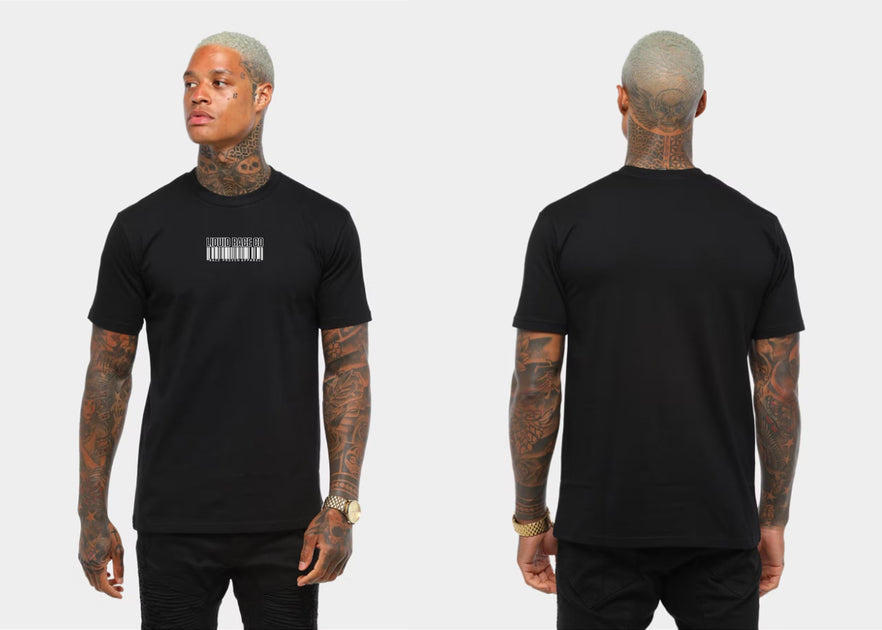 Liquid Barcode Tee | Liquid Clothing Co